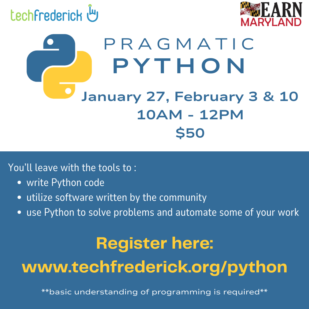 Pragmatic Python - techfrederick Pragmatic Python - techfrederick